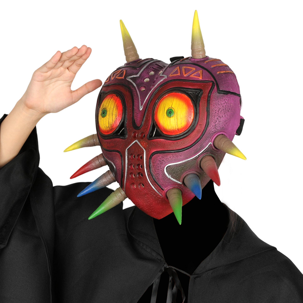 Legend of Zelda Majora's Latex Mask Ghost Face For Cosplay Halloween ...