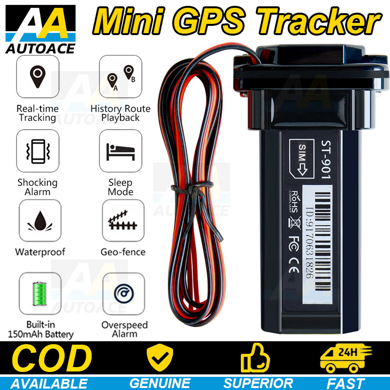 Realtime Car GPS Tracker GSM Alarm Anti-theft Tracking Device for Car ...