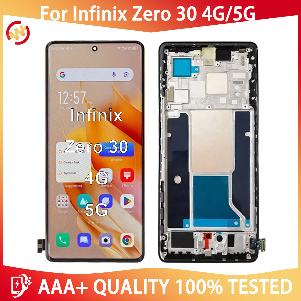 For Infinix Zero30 Zero 30 4G X6731B LCD Display Screen Touch Digitizer For Zero30 5G ...