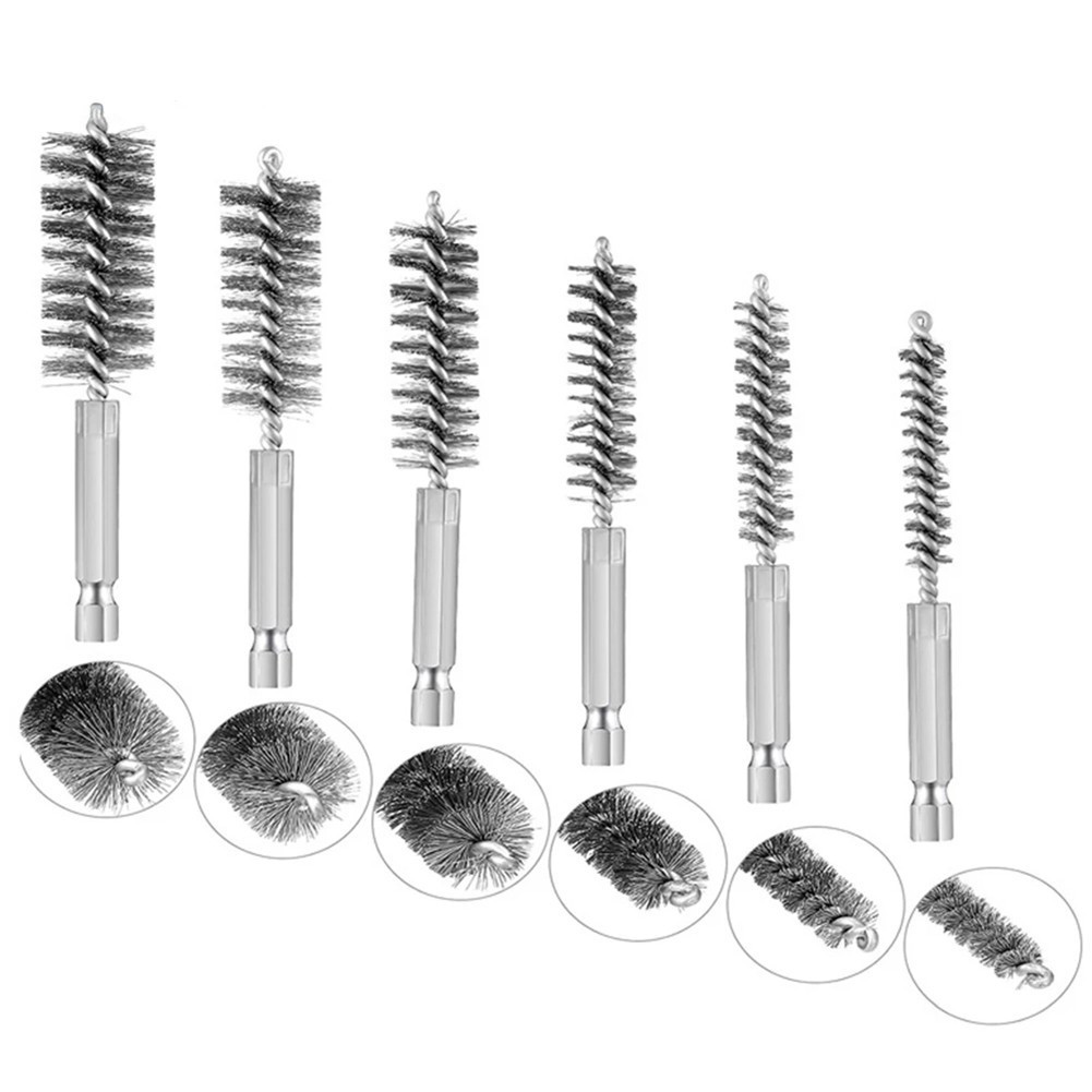 9-25mm Wire Tube Machinery Cleaning Brush Rust Cleaner Washing ...