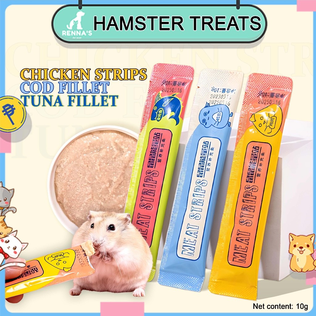 Renna's 10g Hamster Treats Small Pet Hamster Food Dried Mealworm Fruit ...
