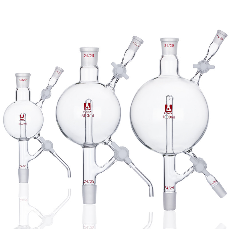 Solvent Distillation Head Three-way Teflon Piston Solvent Treatment ...