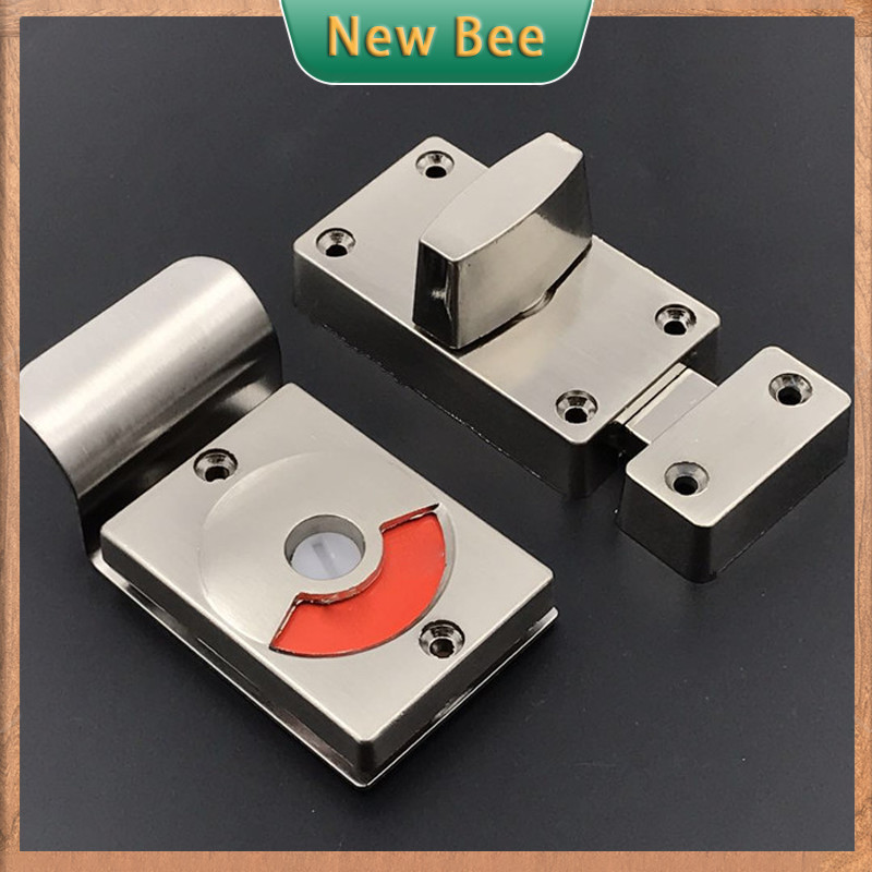 Public Toilet Cubicle Door Buckle Stainless Steel Bathroom Indicator ...