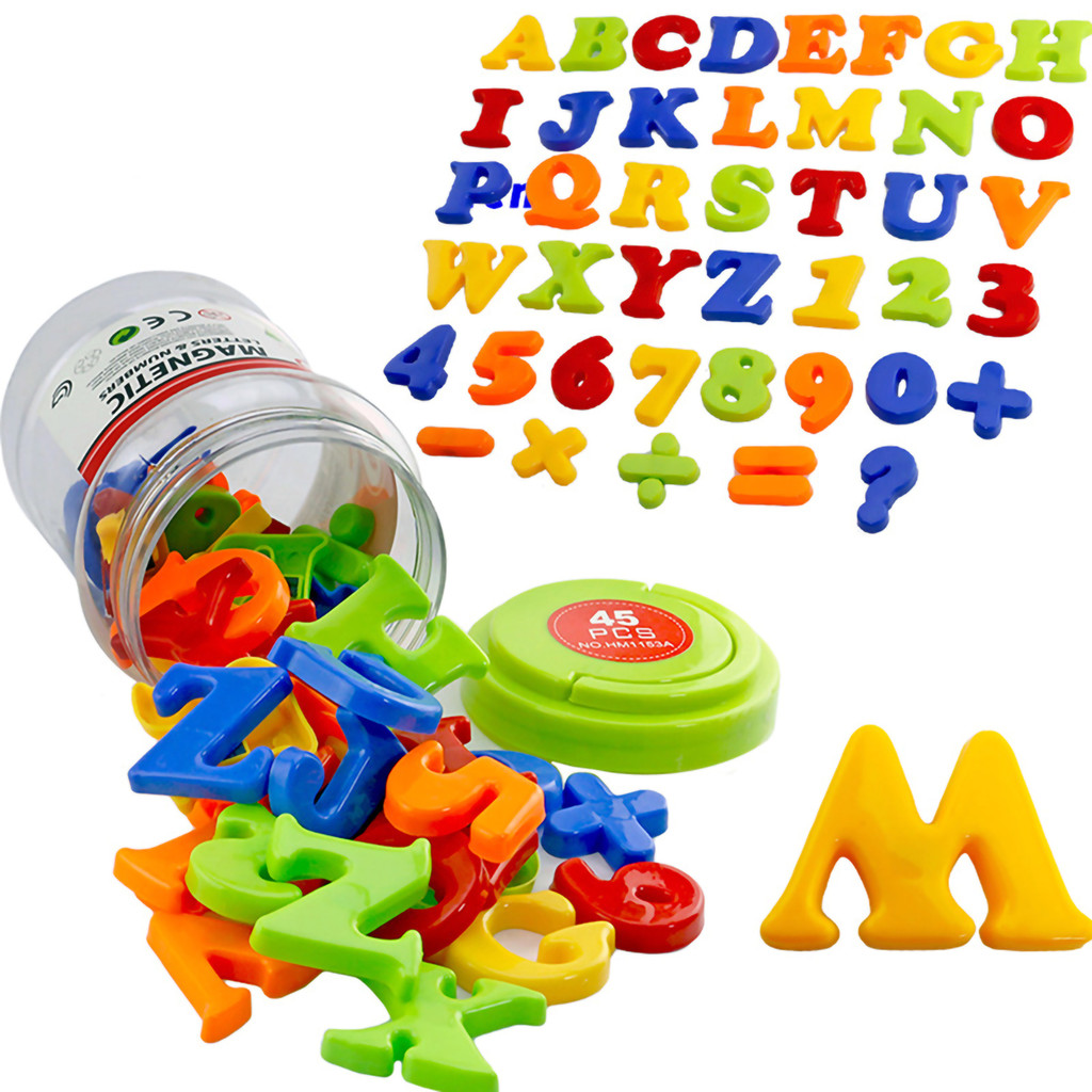 HEO~ Magnetic Alphabet Kids Educational Learning Magnets Letters ...