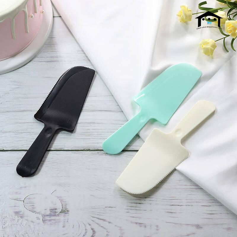Disposable Plastic Cake Knife Serrated Cake Knife Birthday Cake Knife ...
