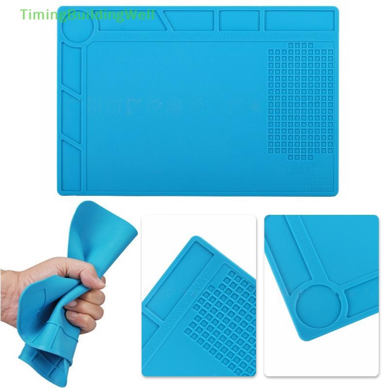 TBPH Silicone Work Mat Heat Resistant Anti-Static Magnetic Mat for ...
