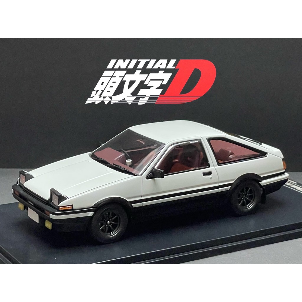 1/18 Initial D Autoart D Autoart Toyota AE86 Comic Version Toyota ...