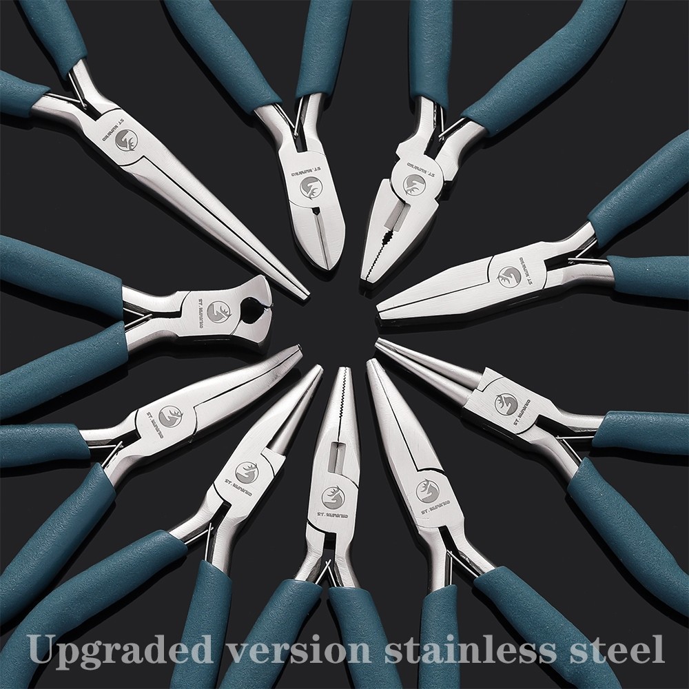 St. kunkka No. 55 High Carbon Steel No Rust DIY Handmade Pliers Needle ...