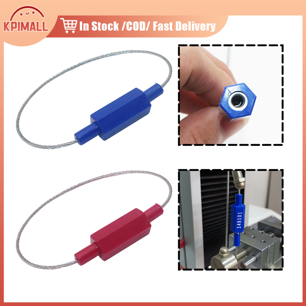 Numbered Tamper-proof Security Tags Container Lead Seal Logistics Seal ...