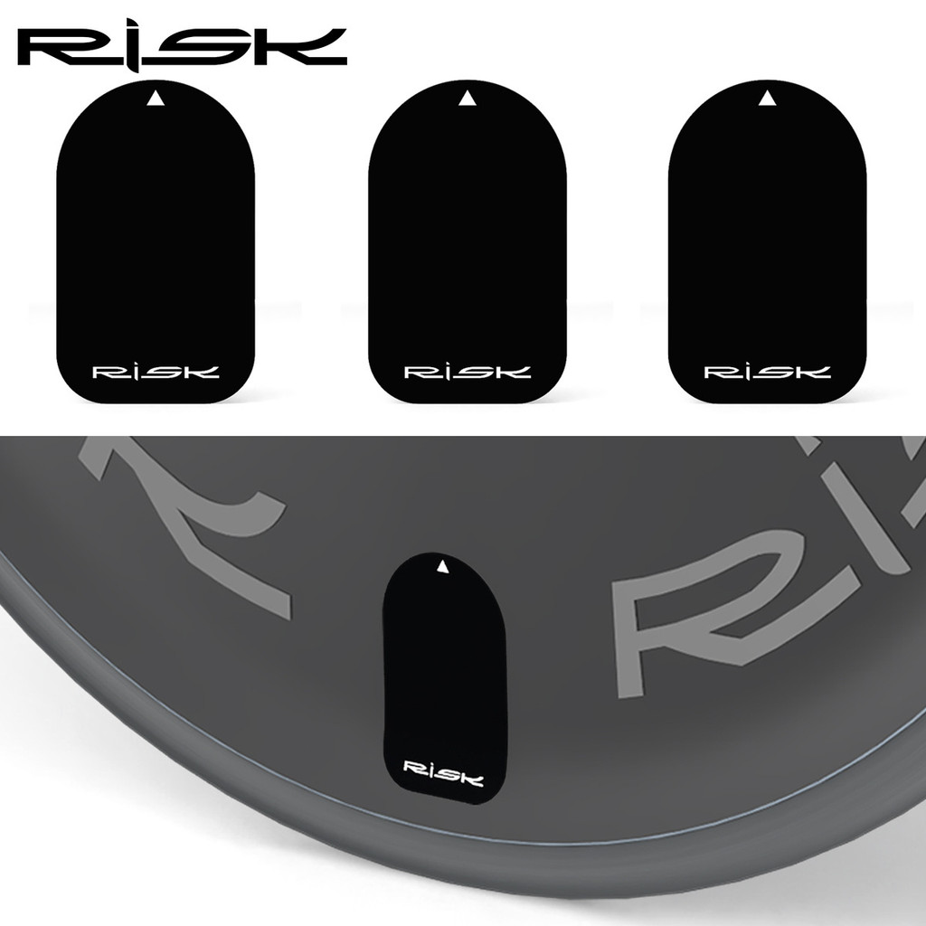 Risk Road Bike Closed Wheel Nozzle Sticker Iron Three Big Cake Wheel ...