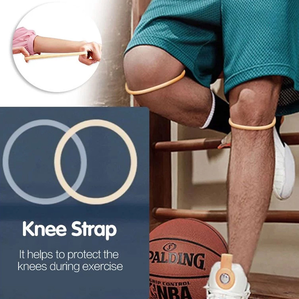 Patella Knee Strap Basketball Knee Force Belt Joint Rope Loop Sports ...