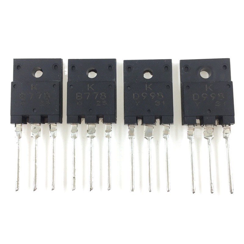 ۩ B778 D998 transistor pairing tube KB778 KD998 high-power audio pair ...