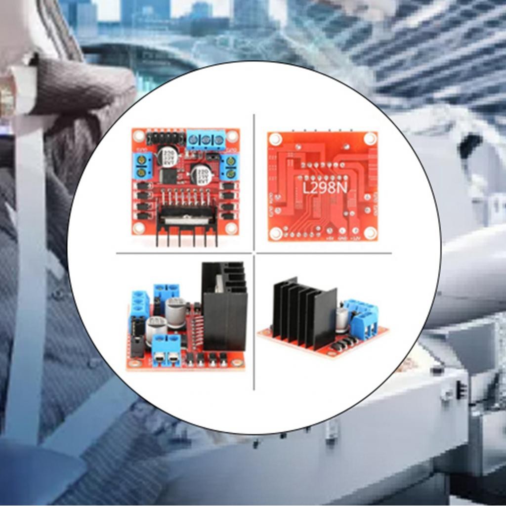 Motor Driver Board Module DC Stepper Robot Smart Car 1pc L298N H ...