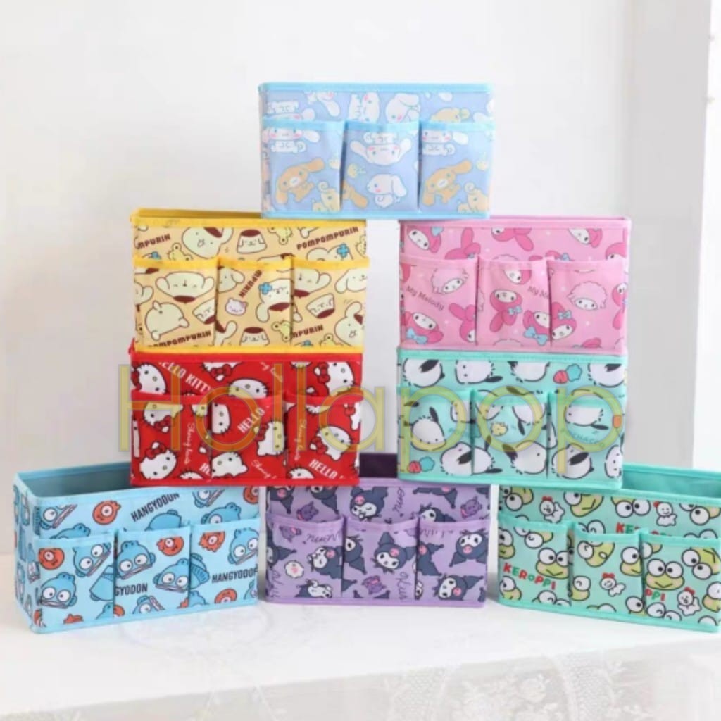 Hop Box Mini Pocket Folding Box Hello Kitty Cinnamoroll Kuromi My ...