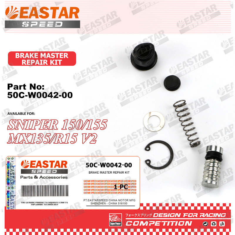Brake Master Repair Kit Rear SIL SEAL Sniper 150/155/MX135/R15 V2 ...