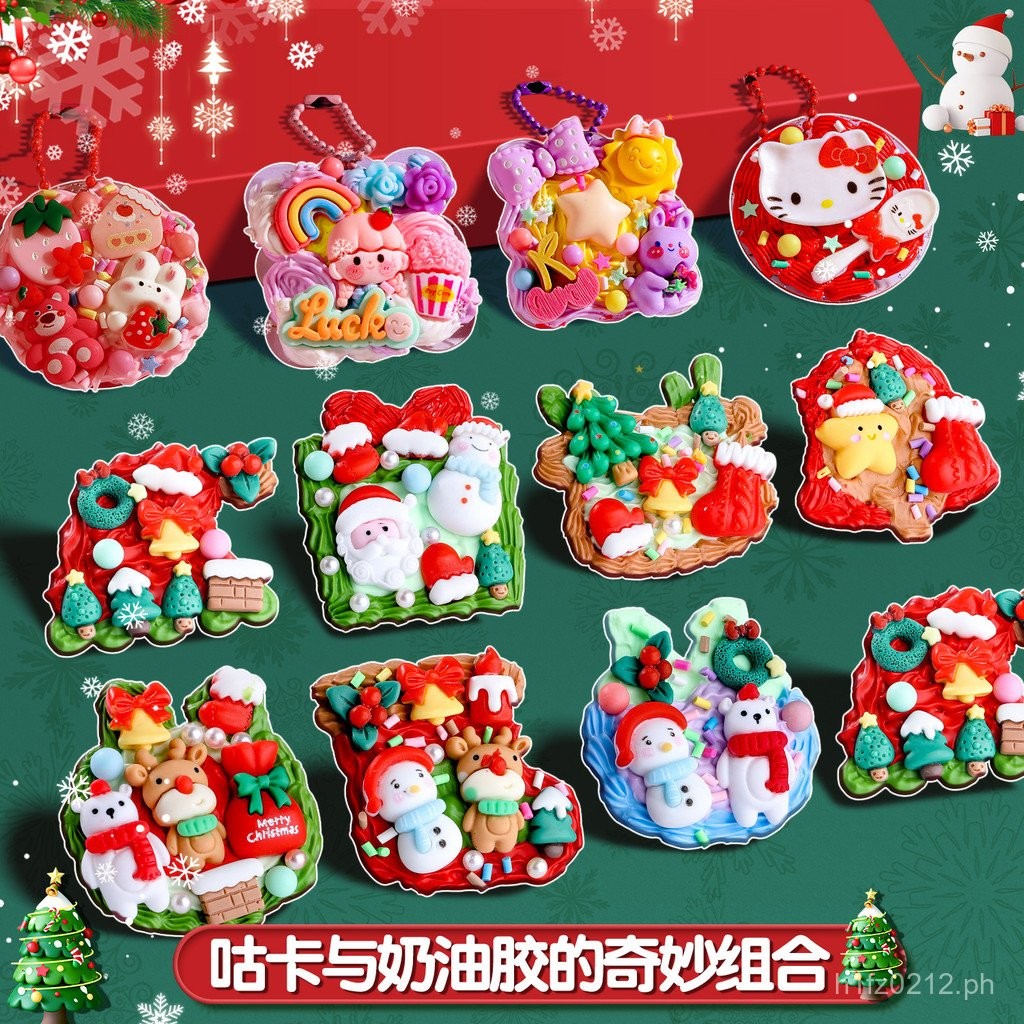 Ming Yu diy Toy Material Holiday Gift Christmas Cream Glue Liquid Sand ...