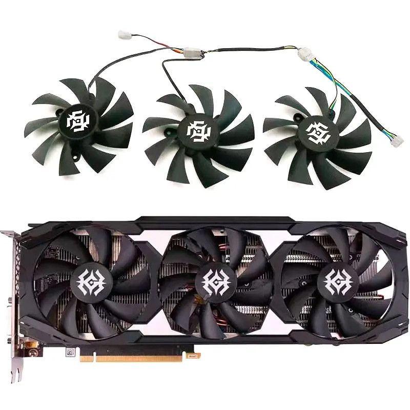 New GPU fan GA92S2U FY09215E12S 87MM 4PIN suitable for ZOTAC GeForce ...
