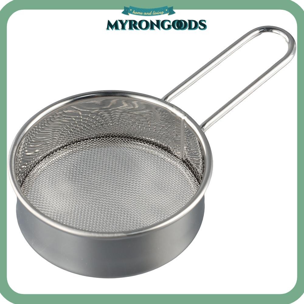 MYRONG Flour Sifter, Diameter 2.5 Inch Stainless Steel Flour Strainer ...