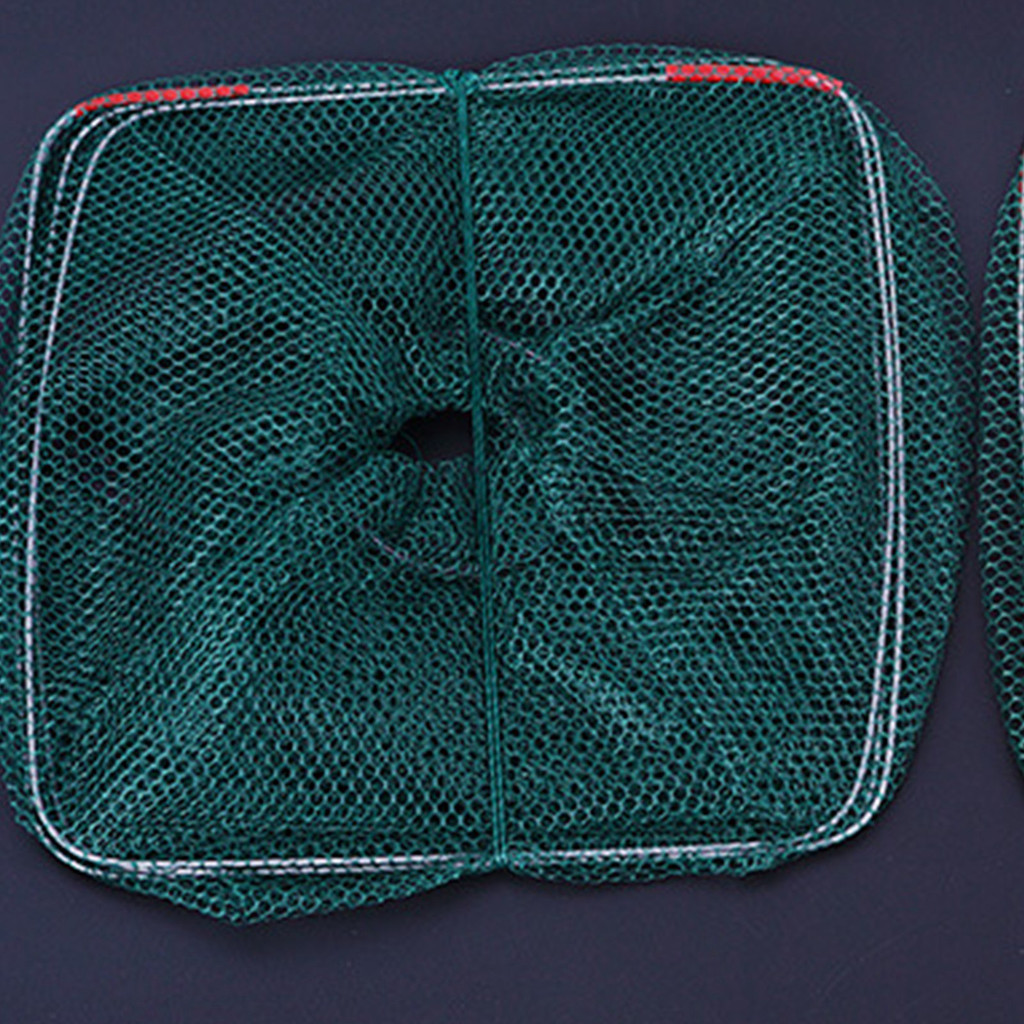 Outdoor Large Hole Portable Fishing Trap, Foldable Dual-Entry Fish And ...