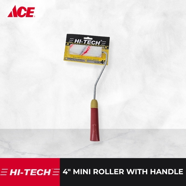 HI-TECH 4" Mini Roller with Handle | Shopee Philippines