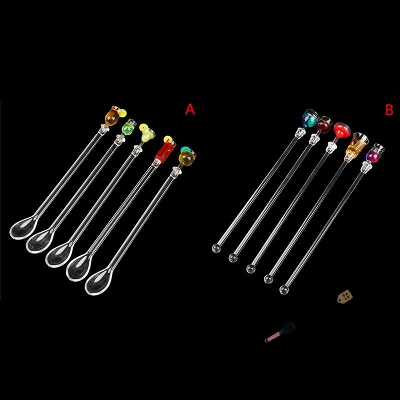 null Cocktail Stirrer Drink Mixing Stick Set Acrylic Cocktail Mixer ...