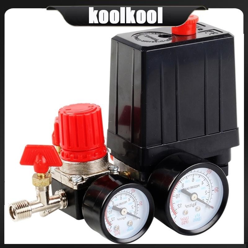 Kool 90-120PSI Air Compressor Pressure Switches Valves Control ...
