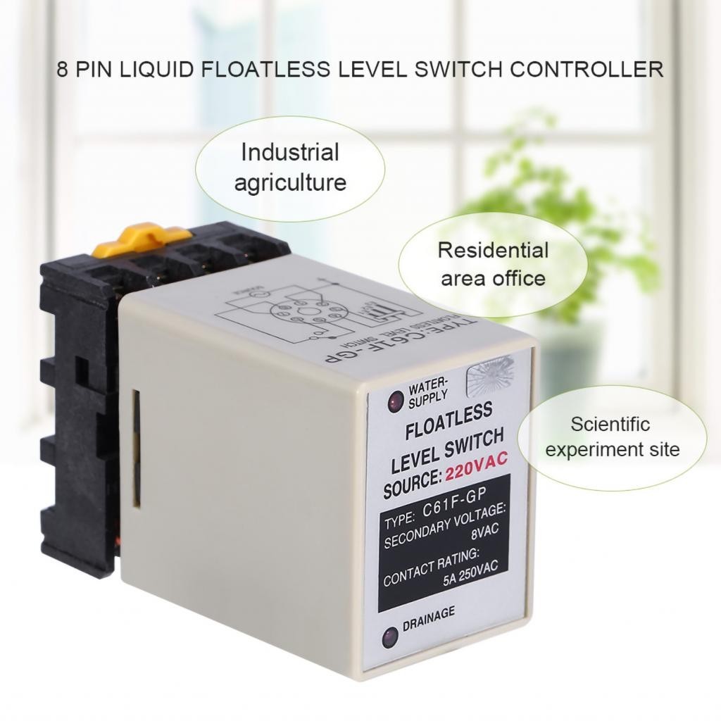 Supergoodsales Liquid Level Controller C61F-GP AC220V 50/60HZ Floatless ...