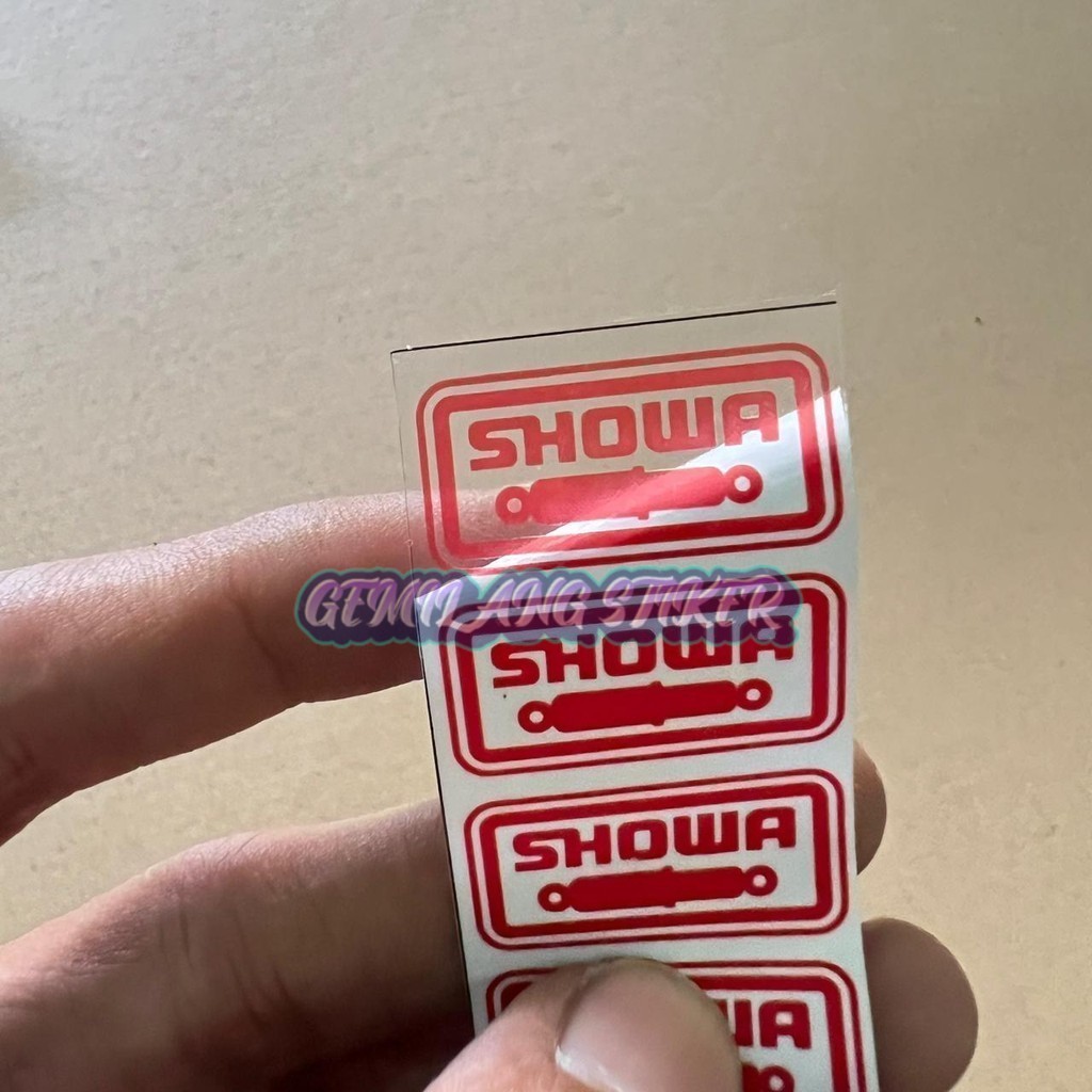 Showa sticker shock bottom Transparent Best Quality Gemilang sticker ...