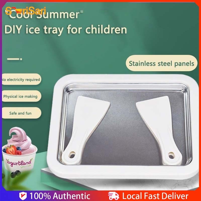 Ice Cream Maker DIY Mini Fried Ice Machine Fried Yogurt Machine Home ...