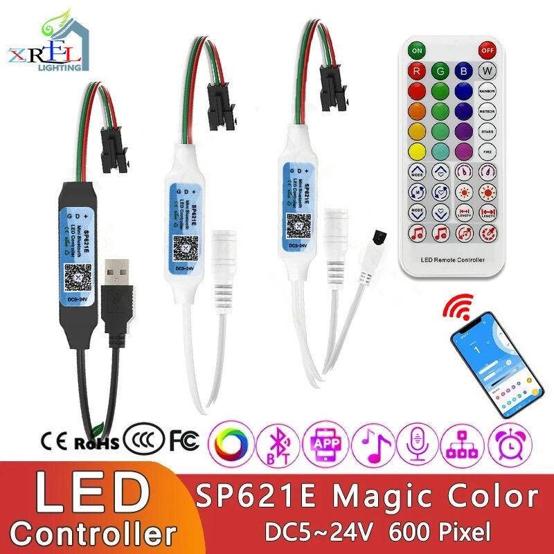 Mini WS2812B WS2811 RGB Controller for Pixels LED Bar Lamp USB WS2812 ...