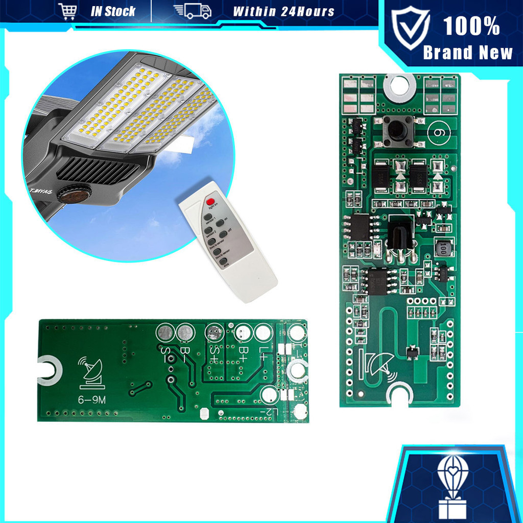 3.7V 60W LED Solar Light Control Board PIR Sensor Solar Integrated ...