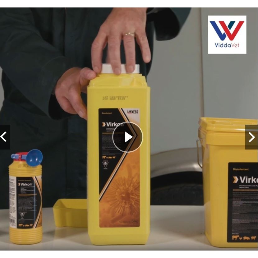 Virkon S Disinfectant - repack 100g 200g Virus disinfectant Multi ...