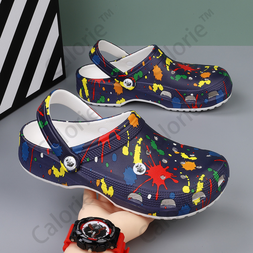 Calorie Clogs Mixtz Color Soft Comfortable Out/indoor Beach Sandals ...