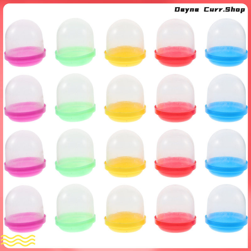 Gumball Machine Capsules Gacha Shell Toys Vending Fillable Balls Multi ...