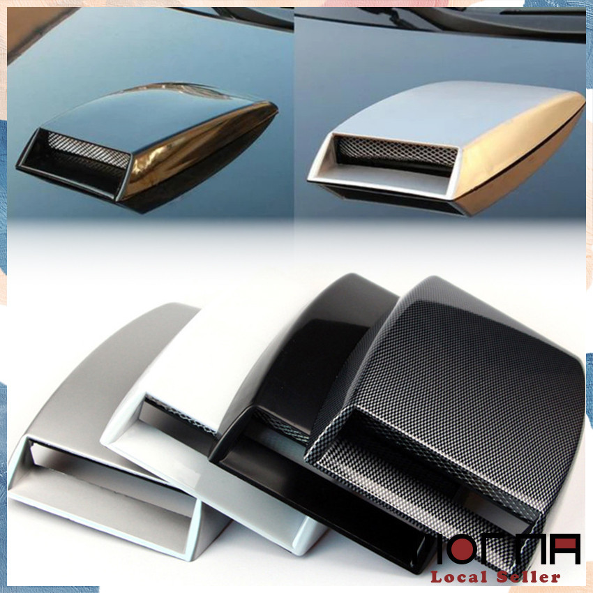 Universal 3D Fake Car Vents Decorative HD-701 Air Flow Intake Hood ...
