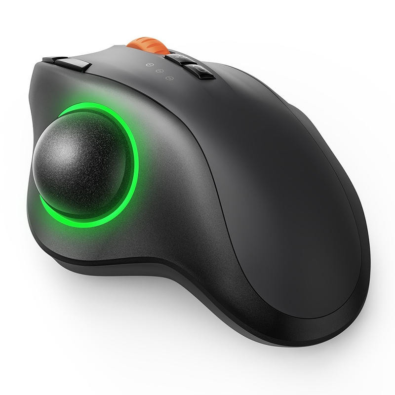 ProtoArc RGB Trackball Wireless Mouse for Computer Office Laptop PC ...