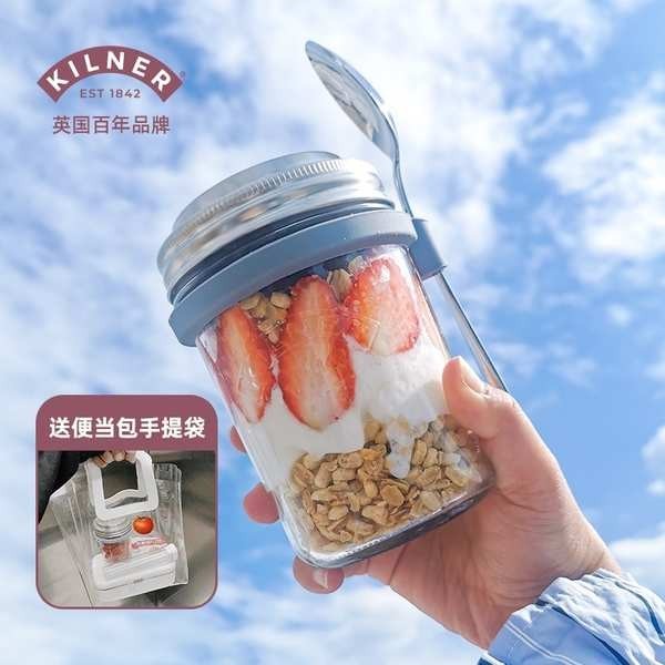 jar container glass oats jar overnight oats jar United Kingdom kilner ...