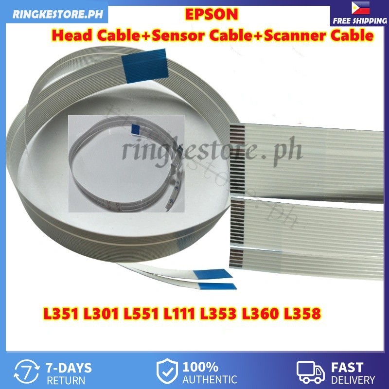20 Pin Brand New Printhead Head Cable Sensor Cable Flex Epson L210 L355 ...