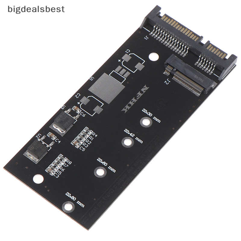 BDB B+M key SATA M.2 ngff ssd to sata 3 raiser m.2 to sata adapter ...