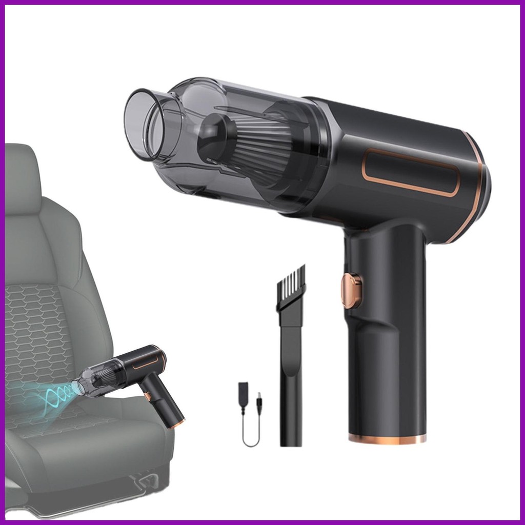 Handheld Vacuum 50W Cordless Rechargeable Car Vacuum High Suction Power ...