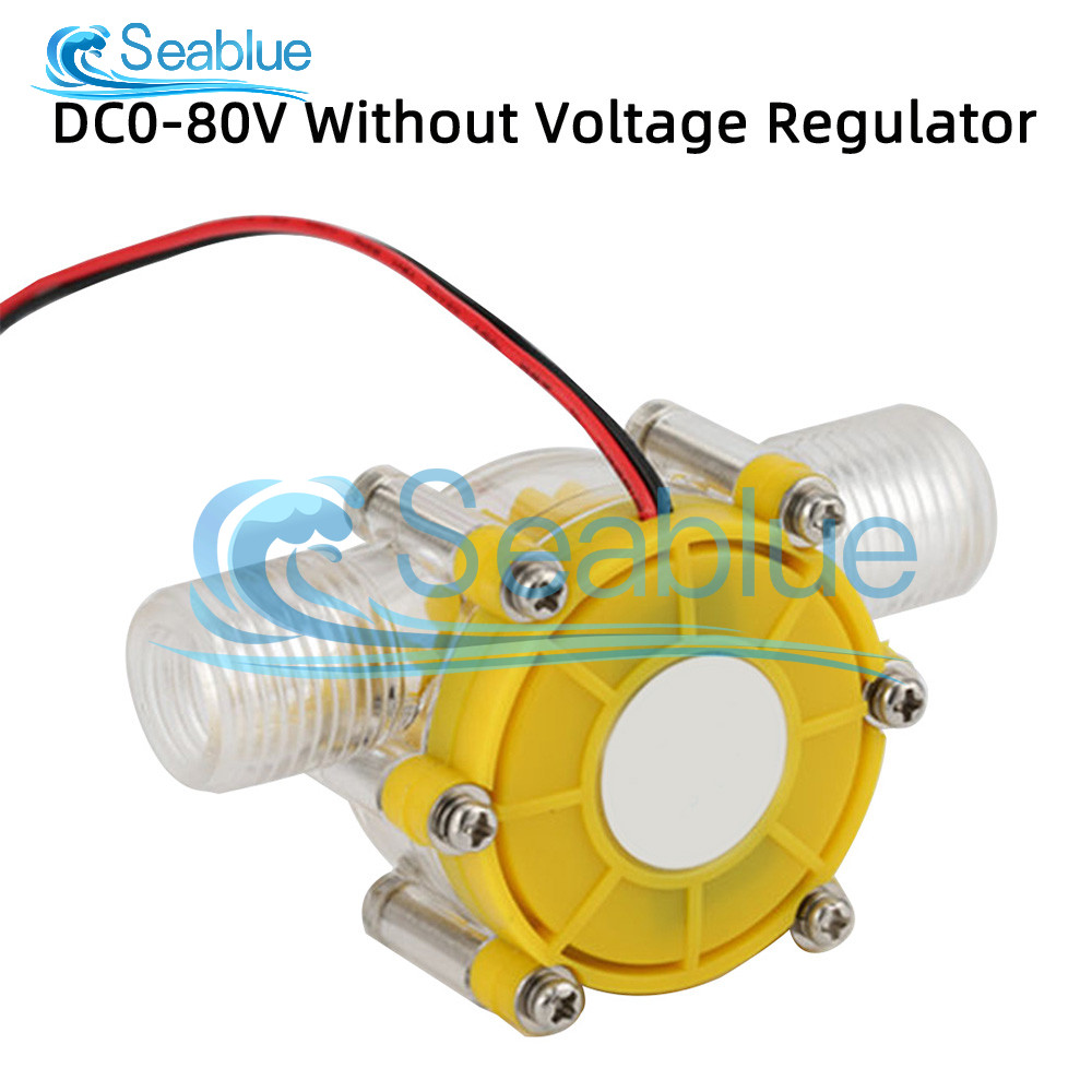 DC 5V 12V 0-80V Micro Hydro Generator Turbine Flow Hydraulic Conversion ...