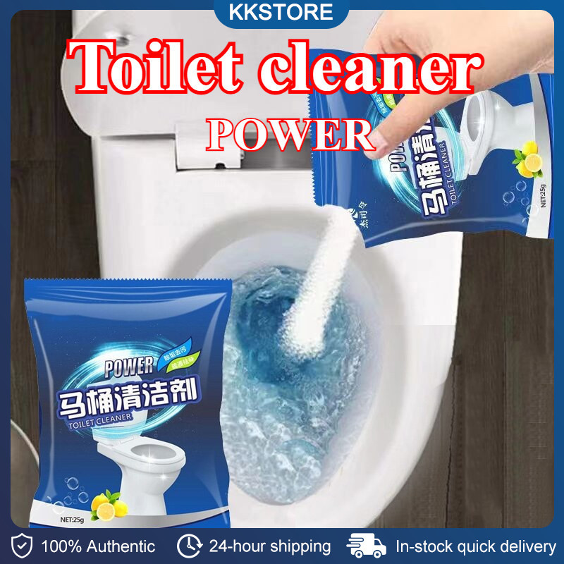 3Pack Toilet Cleaner Stain Remover Blue Tablet Powder Flush Tank ...