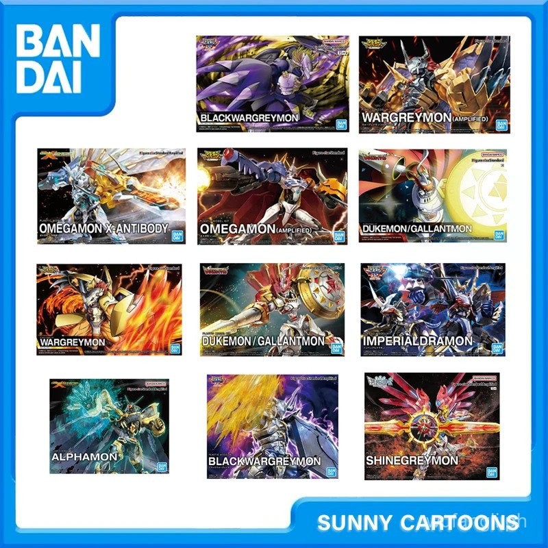Original Bandai Genuine Digimon Adventure Figure-Rise Standard Bandai ...