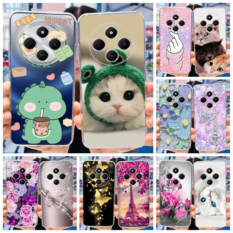 Xiaomi Redmi 14C 2024 Cute Dinosaur Cat Painted Casing Redmi 14C 4G ...