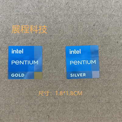 New Sticker Style 11th Generation 11th Generation Intel Label Pentium ...