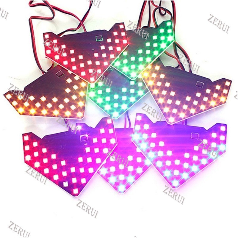 ZR For 1pc 33 LED Arrow Panels Car Rearview Side Mirror Turn Signal ...
