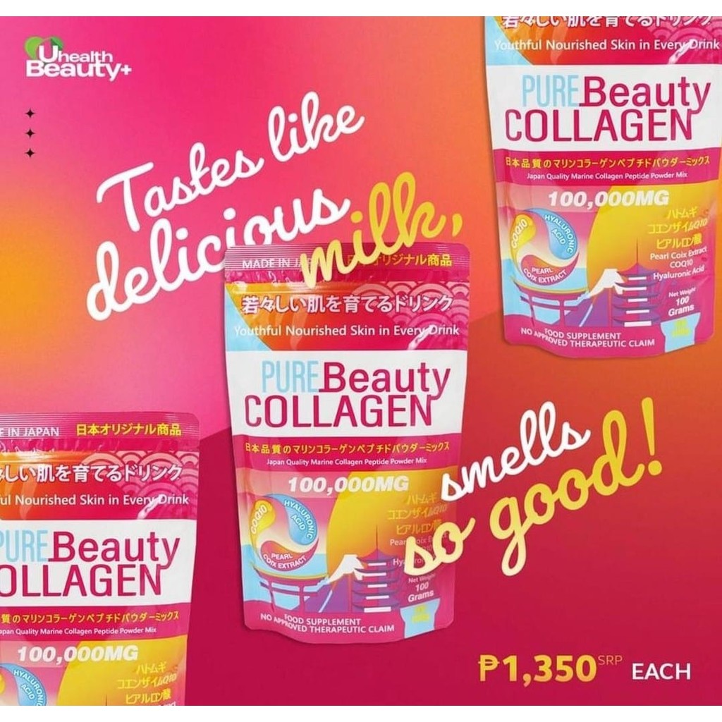 PBC POWER - ORIGINAL PURE BEAUTY COLLAGEN POWDER WITH GLUTATHIONE SKIN ...
