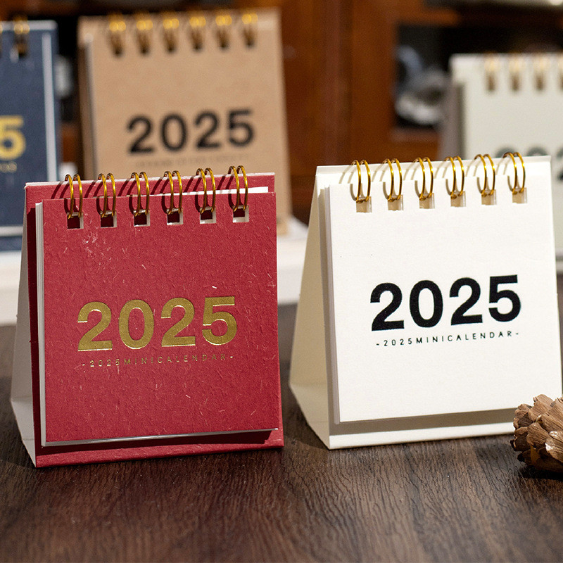 Cdaily|2025 Mini Light Retro Simple Portable Student Punch-in Plan ...