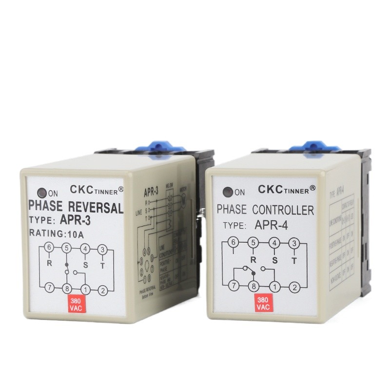 APR-4 APR-3 phase sequence protector three-phase relay to prevent phase ...
