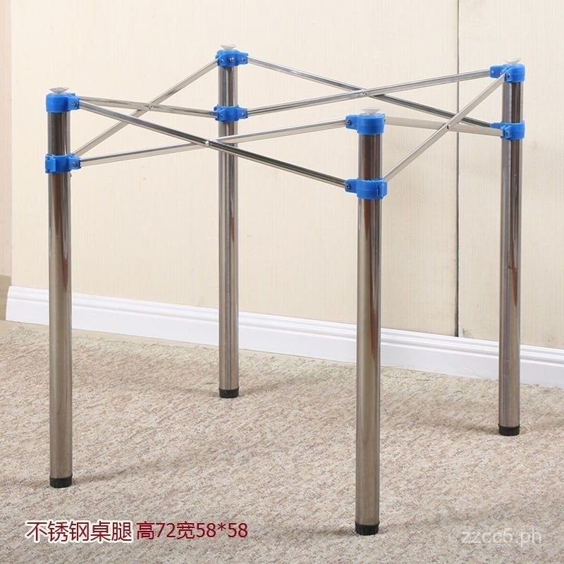 #Table Shelf Table Tripod Folding Table Leg Bracket Iron Dining Table ...